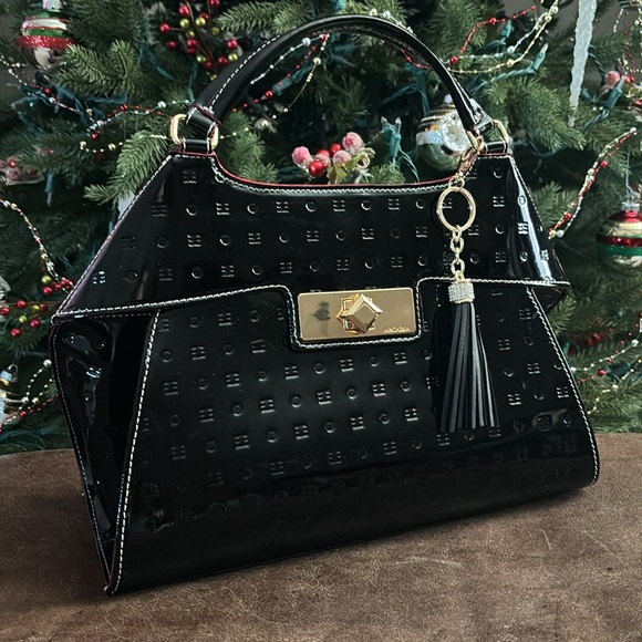 Arcadia | Bags | Proven Authentic Arcadia Patent Italian Leather ...